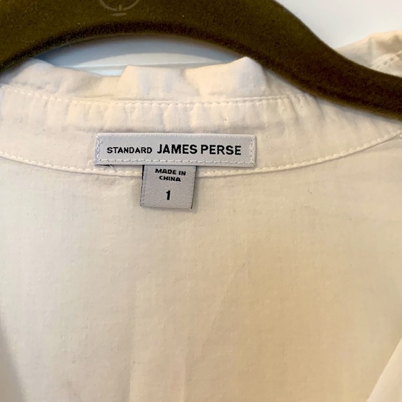 James Perse | Tops | Perfect Standard James Perse White Button Down An ...